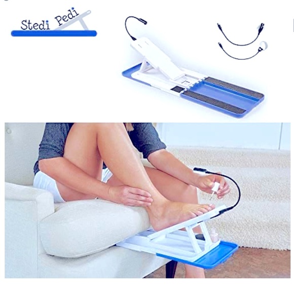 Bath & Body | New Stedi Pedi Pro Pedicure Kit Light Fan Magnifier ...